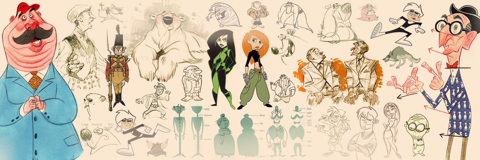 Character Design Stephen Silver - Beaux-Arts & Entertainment